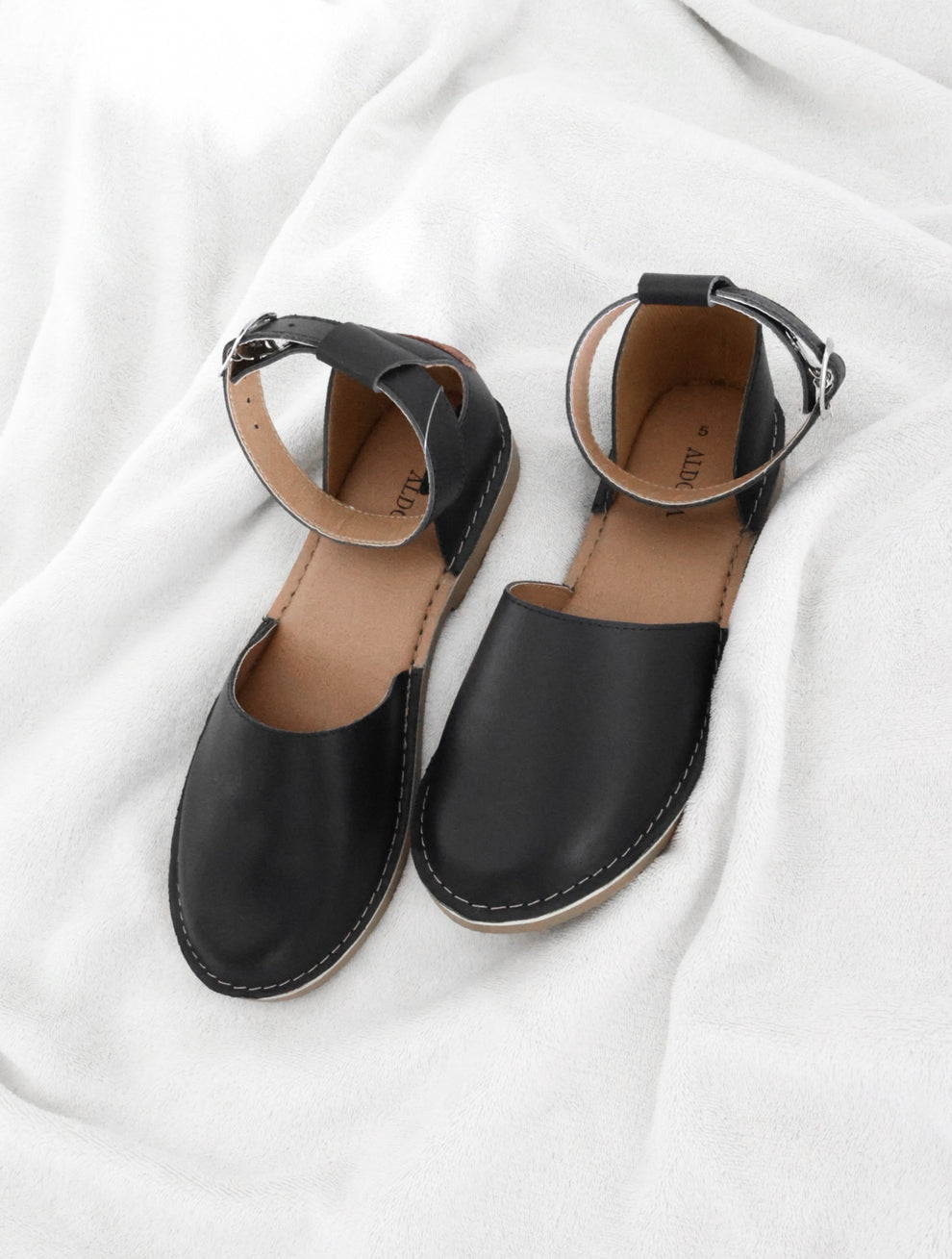 Aldora Ankle Strap Stitch Down - ALDORA